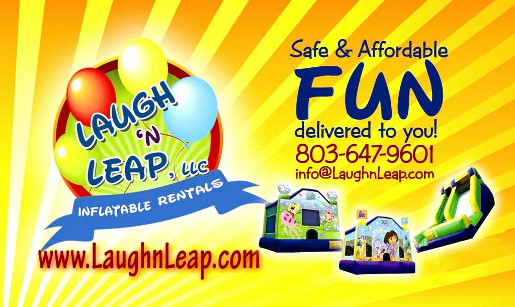 Bounce House Business Cards Templates