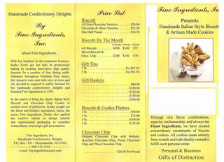 Fine Ingredients - Mountainside NJ 07092 | 908-518-1650