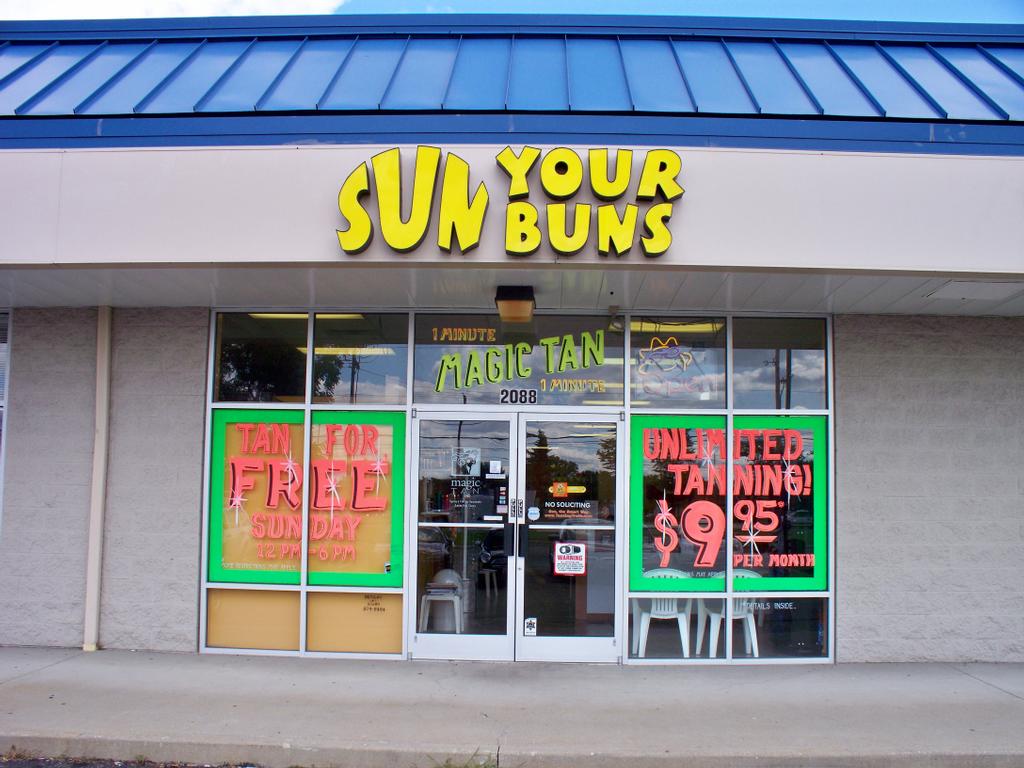 Map and Directions to Sun Your Buns in Columbus, OH 43229