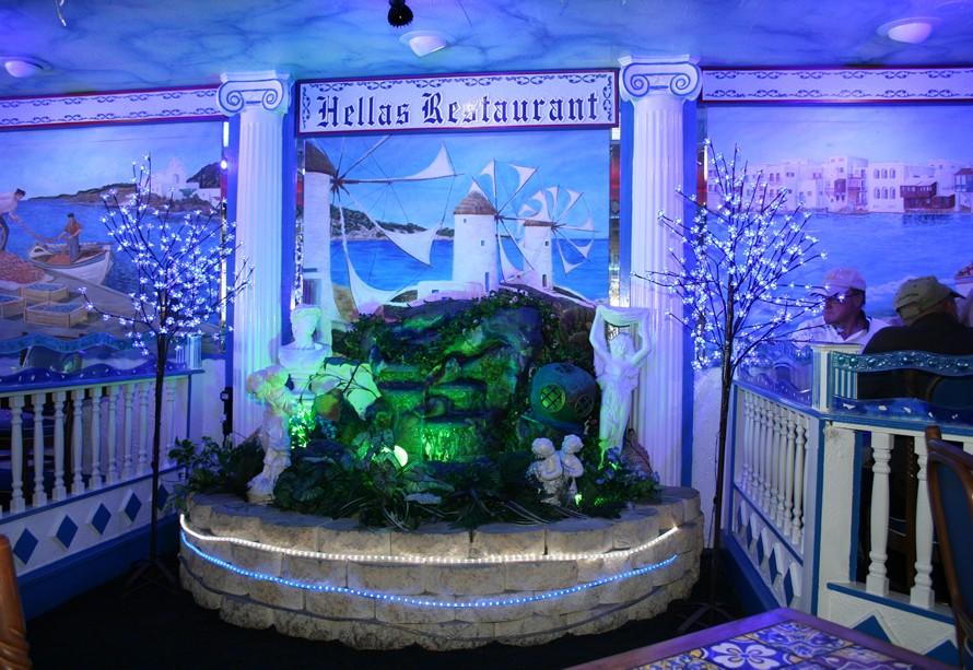 Map and Directions to Hellas Restaurant in Tarpon Springs, FL 34689