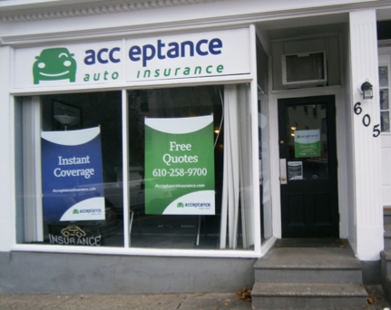 Map and Directions to Acceptance Insurance in Easton, PA 18042