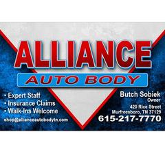 Alliance Auto Body - Murfreesboro TN 37129 | 615-217-7770