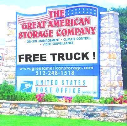 Map and Directions to Great American Storage- Round Rock in Round Rock ...