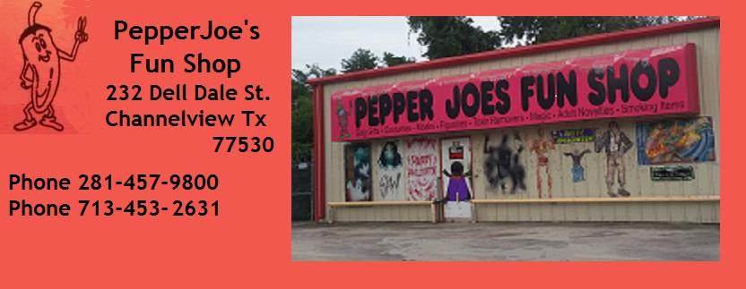 Map and Directions to Pepper Joe's Fun Shop in Channelview, TX 77530