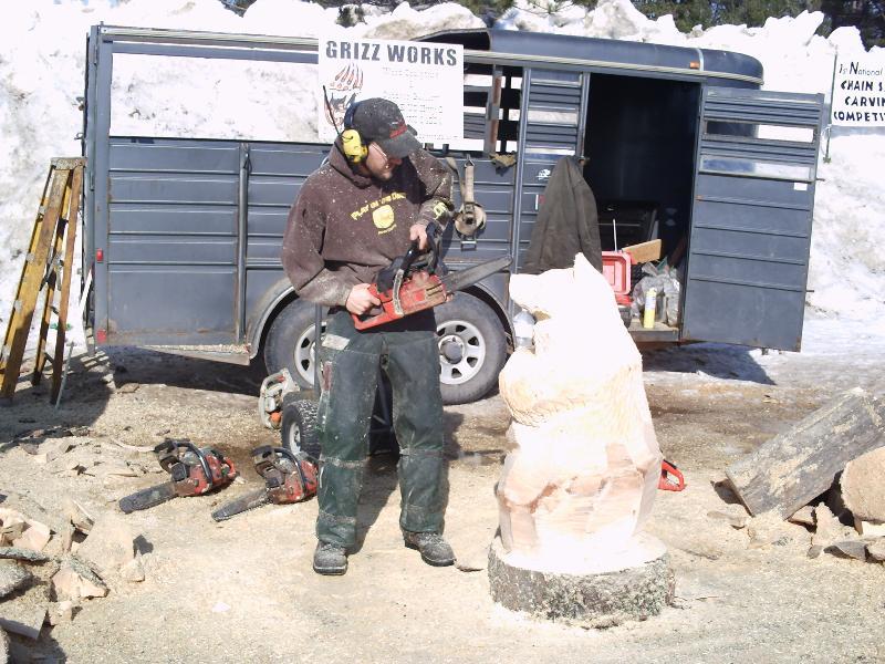 Map and Directions to Grizz Works Wood Sculpture in Maple, WI 54854