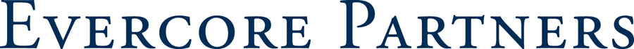 Evercore logo from Evercore Partners in San Francisco, CA 94111