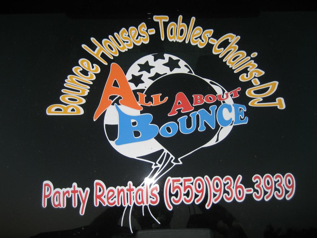 Map and Directions to All About Bounce Party Rentals in Visalia, CA 93277