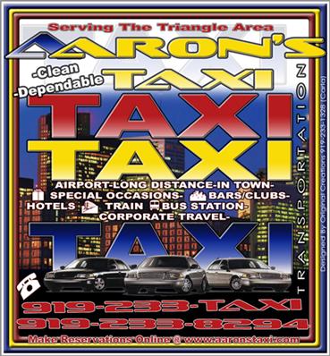 Map and Directions to Aarons Taxi in Raleigh, NC 27606 | Taxi Services