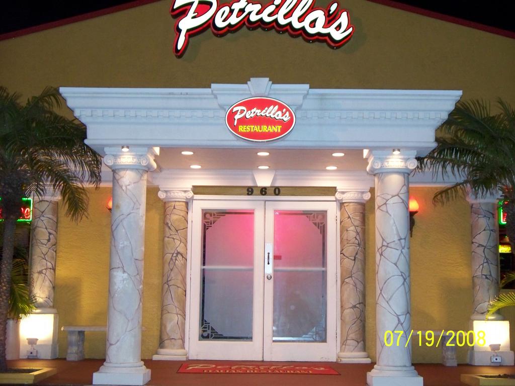 Map and Directions to Petrillo's Italian Eatery in Indialantic, FL 32903