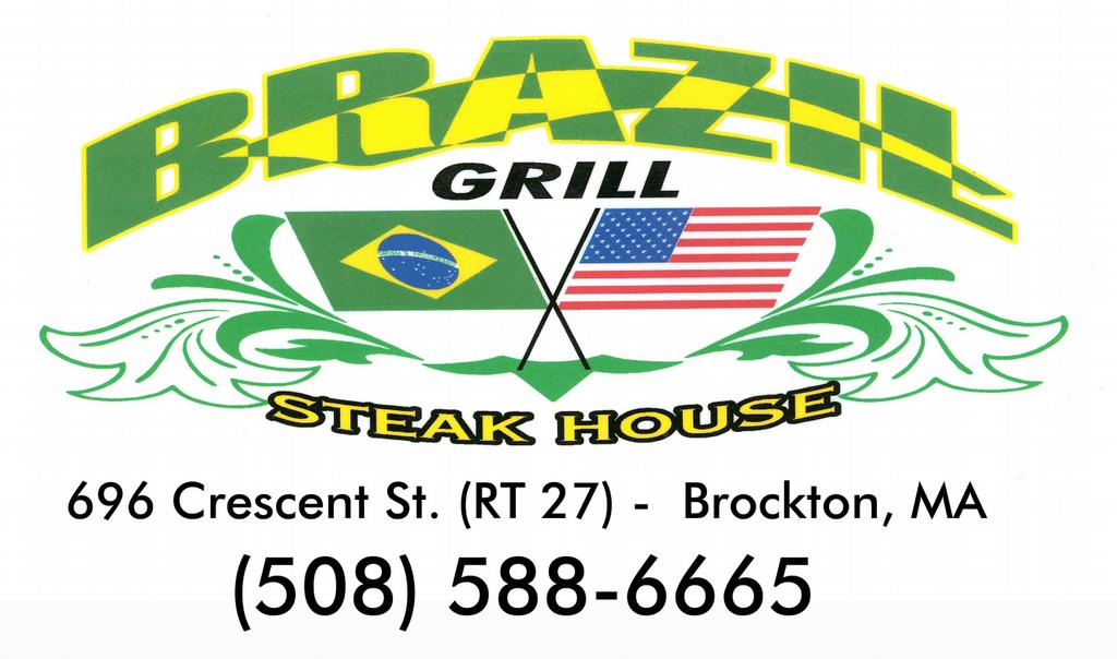 Brazil Grill logo with address from Brazil Grill Steakhouse in Brockton ...