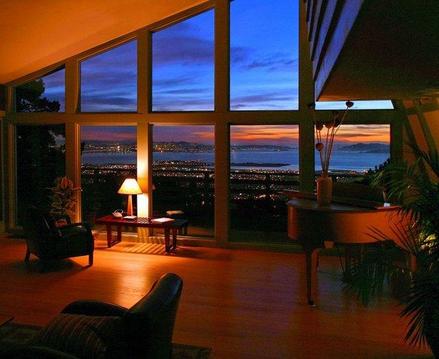 night interior from NurtureSource Designs in Berkeley, CA 94710