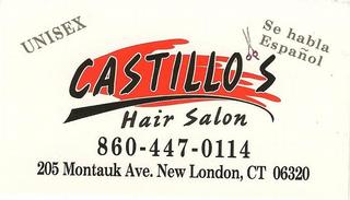 Map and Directions to Castillo Hair Salon in New London, CT 06320