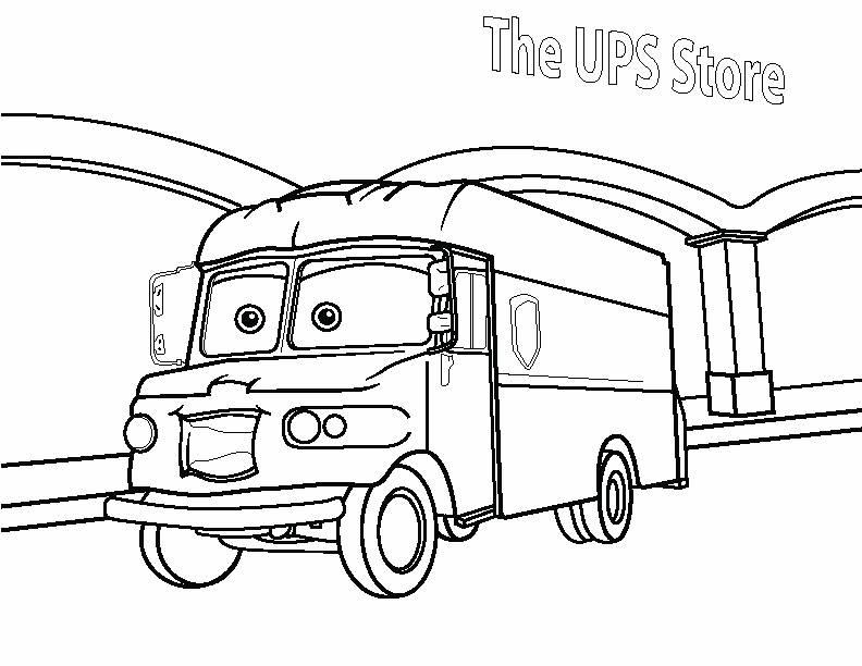Ups Coloring Pages Coloring Pages