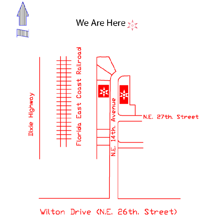 Map and Directions to First Christian Church of Wilton Manors in Fort ...