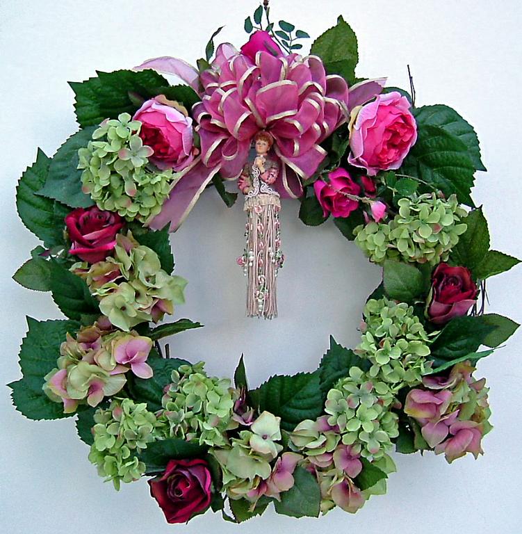 Victorian Lady Wreath from Wreathmic Creations in Pompton Lakes, NJ 07442