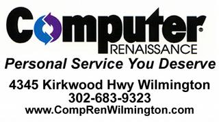 Map and Directions to Computer Renaissance in Wilmington, DE 19808