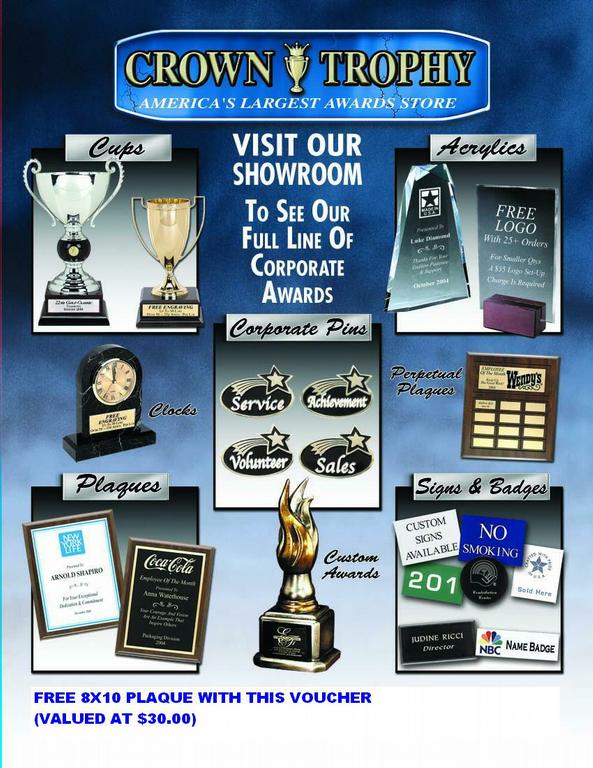 Map and Directions to CROWN - TROPHIES,TROPHY,MEDALS,CRYSTALS,GLASS ...