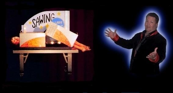Sawing an Audience Member in Half! from Christopher Starr Magic in ...
