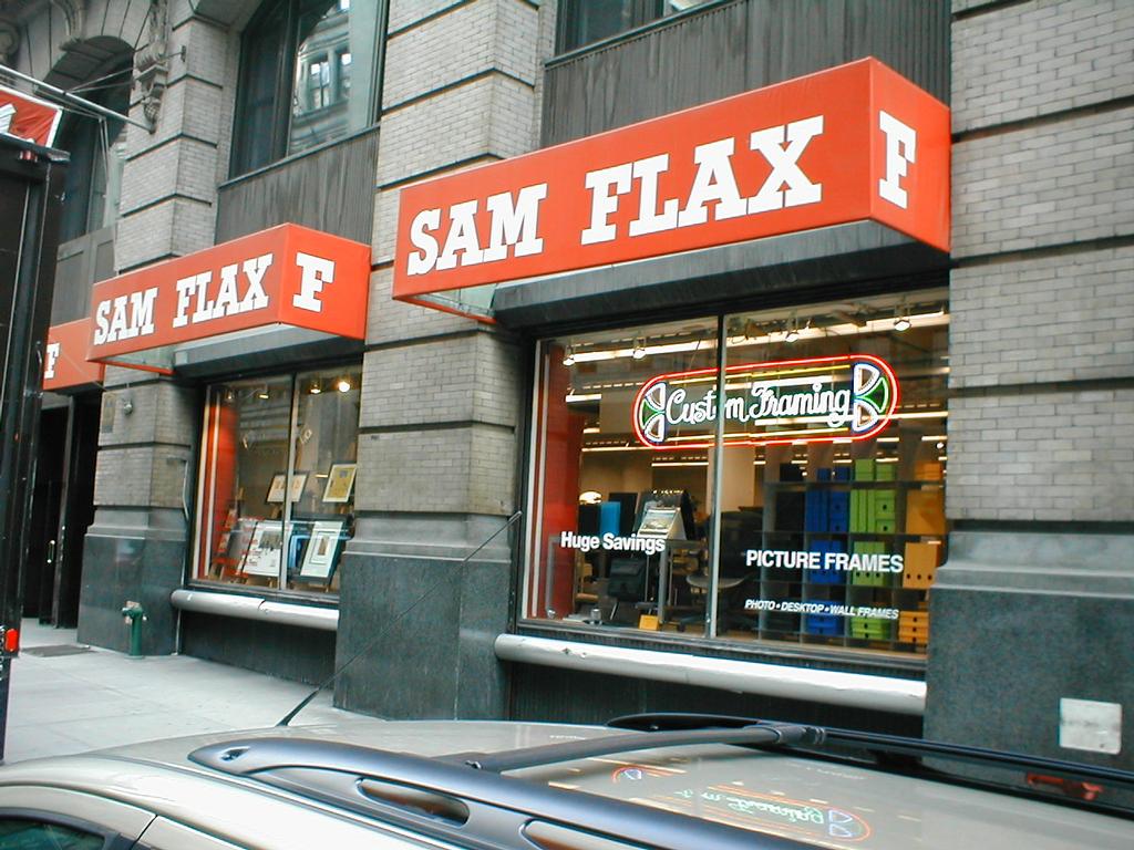 Map and Directions to Sam Flax Stores in New York, NY 10011
