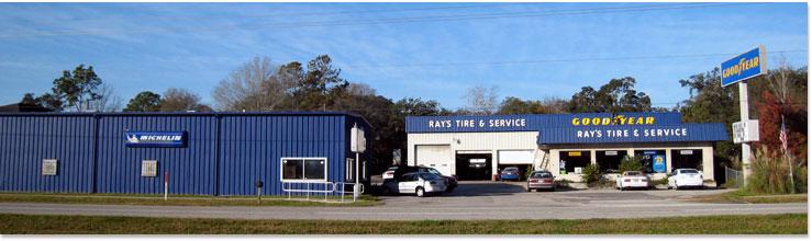 Map and Directions to Rays Tire & Service in Saint Augustine, FL 32084