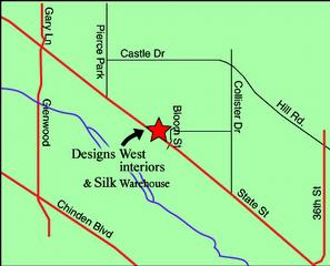 Map and Directions to Silk Warehouse in Boise, ID 83703