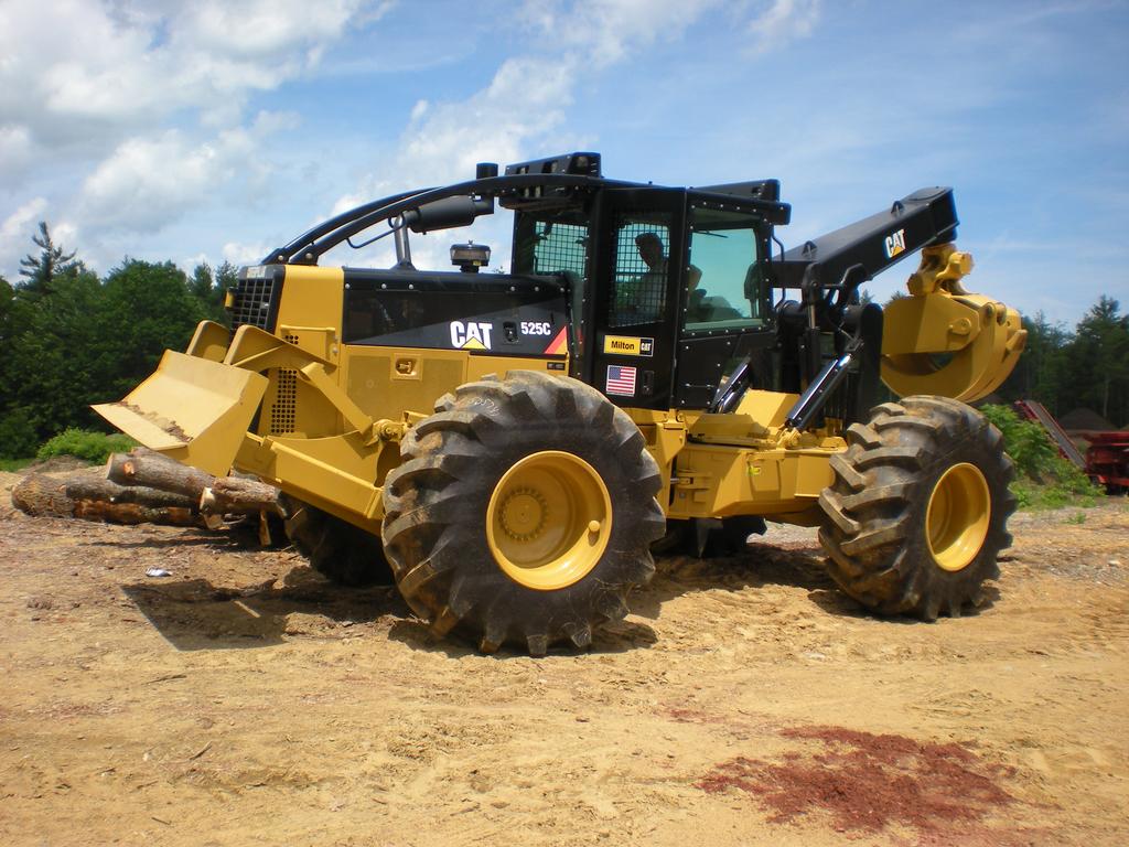 new cat skidder from Oakwoods Lumber Inc in North Berwick, ME 03906
