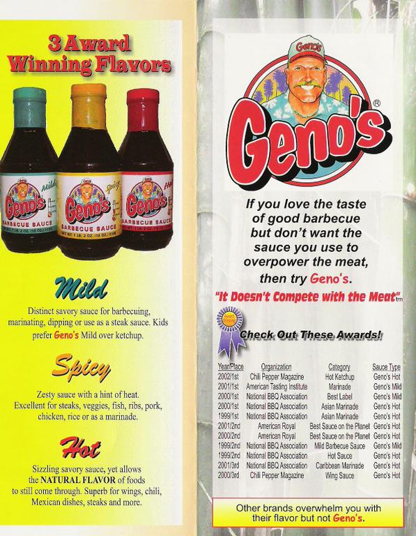 GENO'S FOOD SAUCE - El Cajon CA 92020 | 619-889-2102 | Grocery Stores