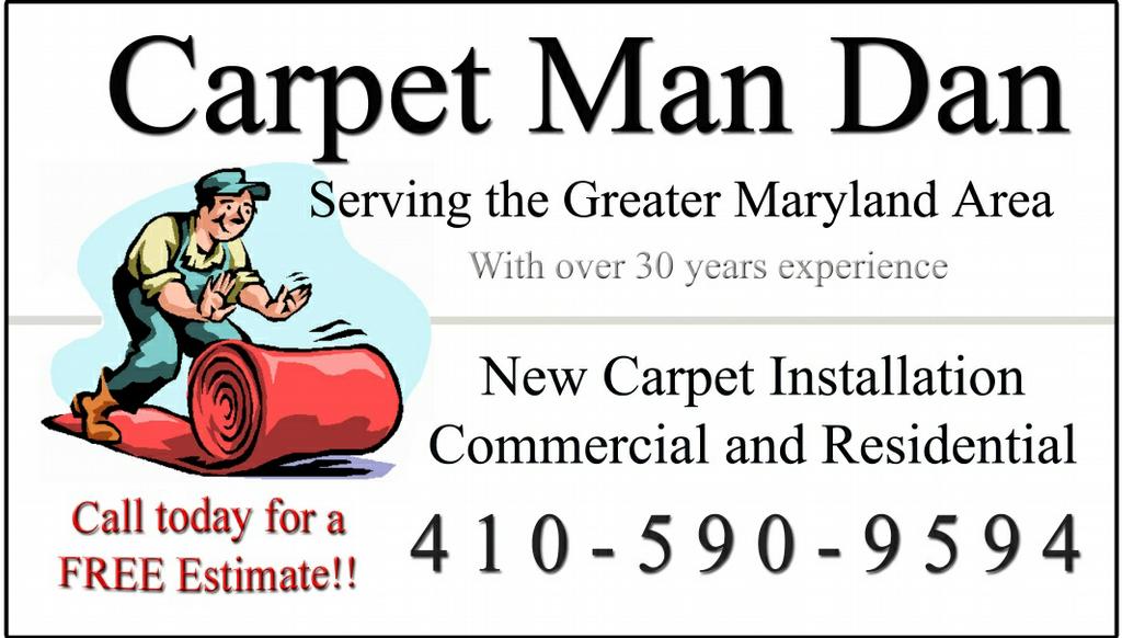 Map and Directions to Carpet Man Dan in Hanover, MD 21076