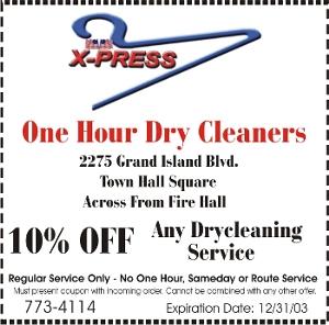Map and Directions to Xpress One Hour Dry Cleaners in Grand Island, NY ...