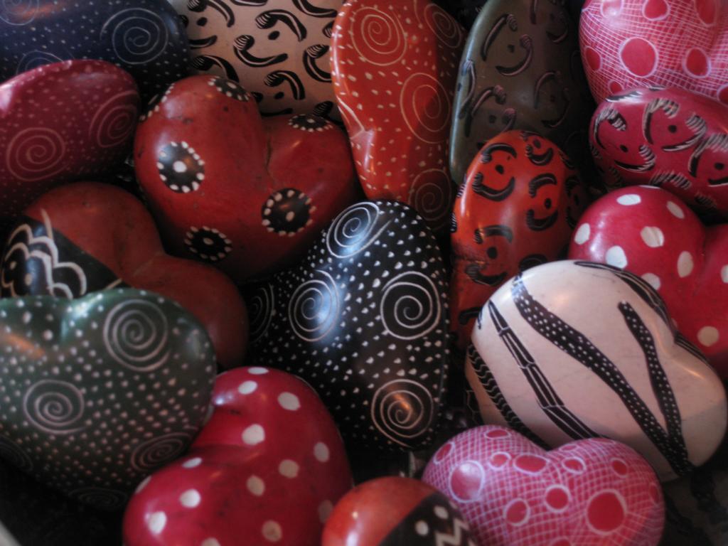 Soapstone Hearts from Splintered Heart in Hermosa Beach, CA 90254