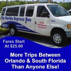 The Florida Express Bus Orlando Miami Tampa Naples Ft Myers Sarasota ...