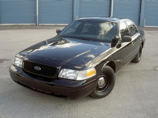 2003 BLACK USED POLICE CAR - CROWN VICTORIA | Used police cars - police ...