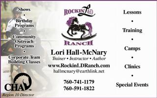 Map and Directions to Rockin' L & D Ranch in Escondido, CA 92026