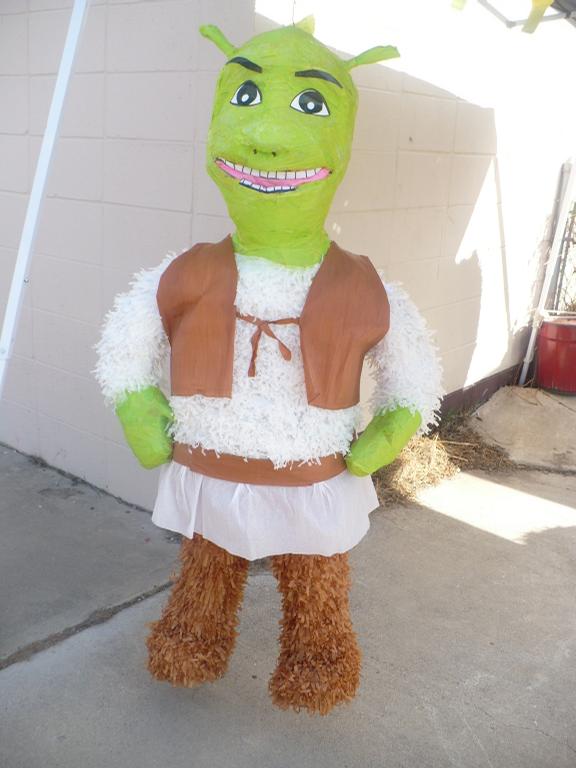 shrek pinata from mister funny party supplies in Eagle Pass, TX 78852
