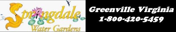 Map and Directions to Springdale Water Gardens in Greenville, VA 24440