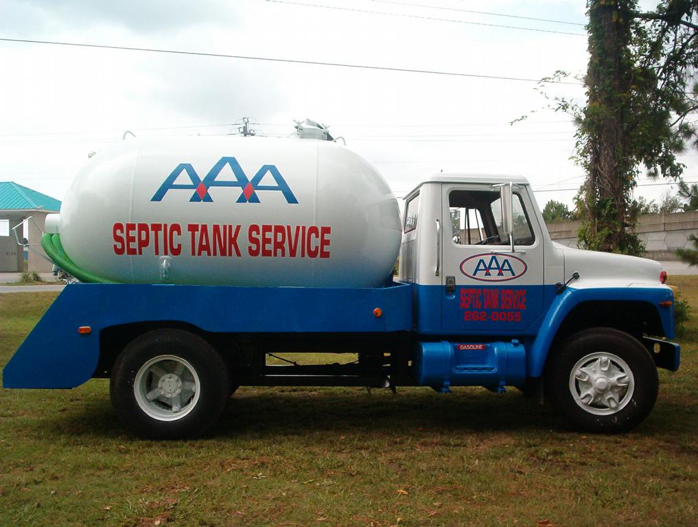 AAA Truck from AAA Septic Tank Service in Brunswick, GA 31520