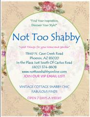 Map and Directions to Not Too Shabby in Phoenix, AZ 85020 | Home Decor