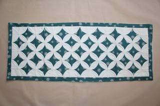 Cathedral Window Table Runner | Country Inspirations by Rosene in ...