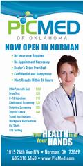 Map and Directions to PIC-MED of Norman in Norman, OK 73069