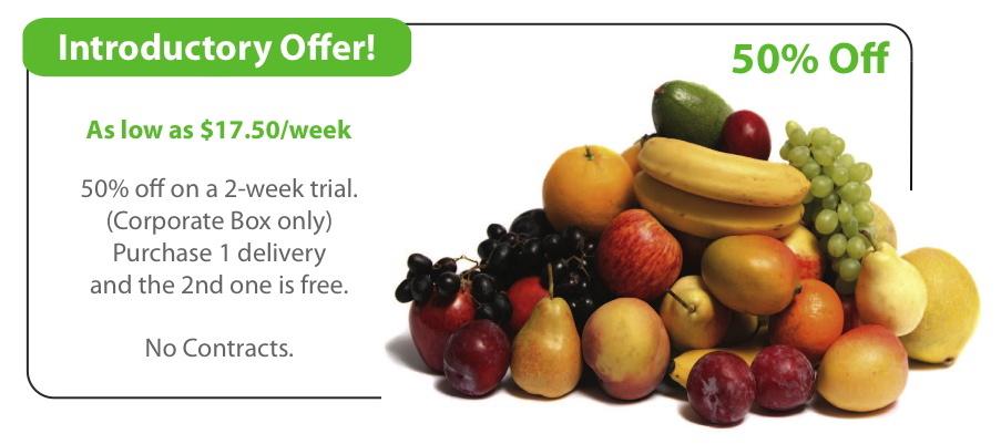Introductory Offer from Atlanta Fruit Company in Atlanta, GA 30308