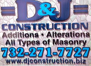 D & J Construction - Middlesex NJ 08846 | 732-271-7727