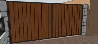 Wrought Iron and Wood Gates | Phoenix Wrought Iron Fence & Gates ...