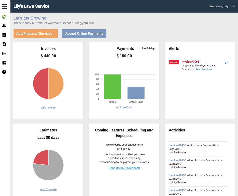 Pictures for GreenerBilling - Lawn Care Billing Software in Orange Park ...