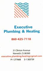 Executive Plumbing & Heating - Norwich CT 06360 | 860-425-7118