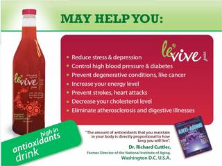 Le'vive Antioxidant Juice - the Super Health Drink | Ardyss ...