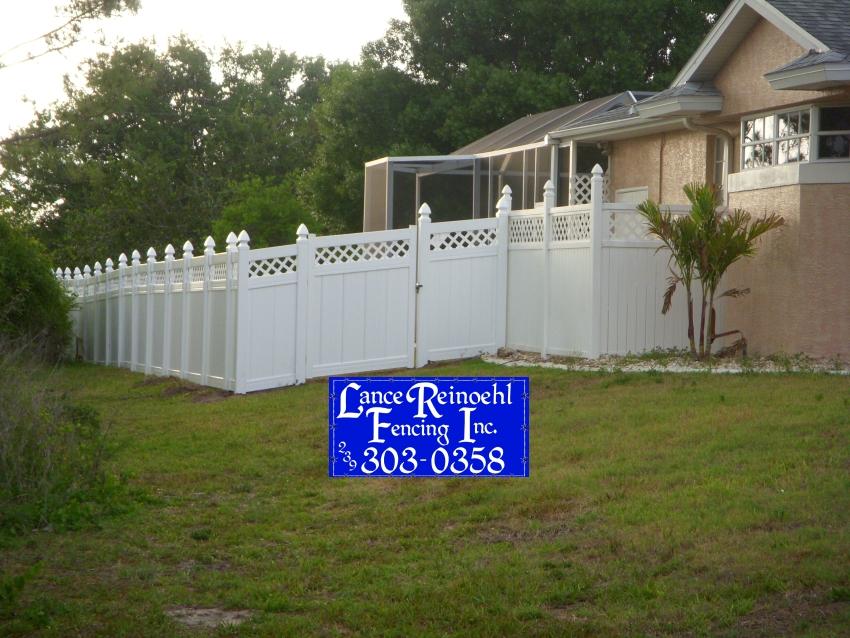 Lance Reinoehl Fencing, Inc. - Lehigh Acres FL 33936 | 239-303-0358