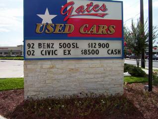 Map and Directions to Gates Used Cars, Inc. in Pearland, TX 77581