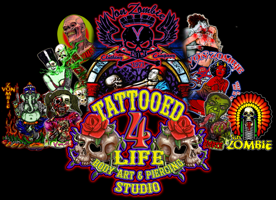 Map and Directions to Tattooed 4 Life Body Art and Piercing Studio in ...