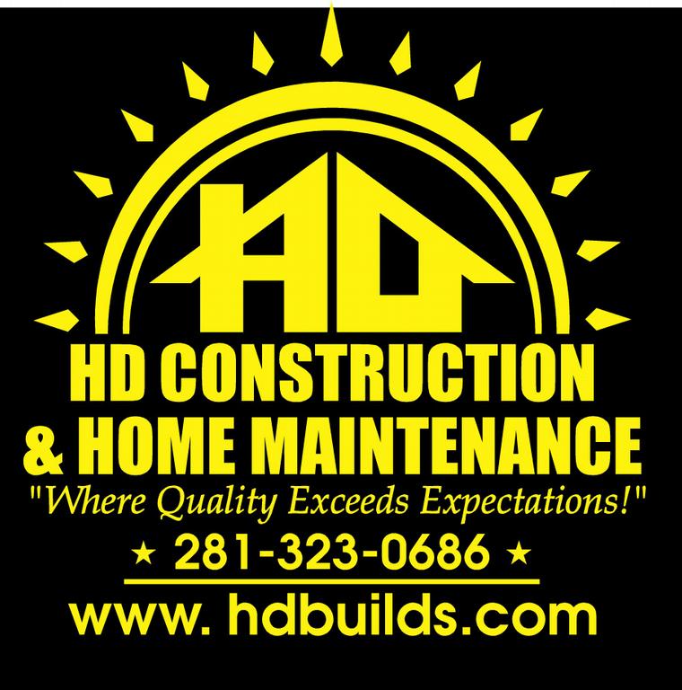 HD Construction logo from HD Construction & Home Maintenance in Spring ...