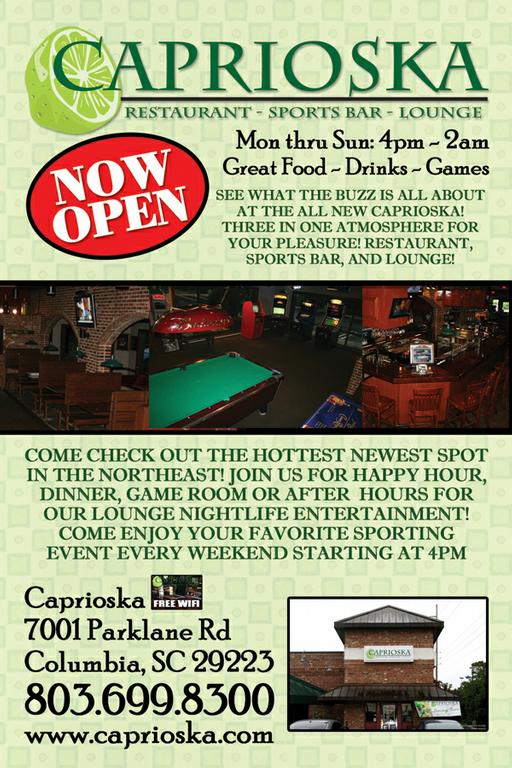 Map and Directions to Caprioska Restaurant & Lounge in Columbia, SC 29223
